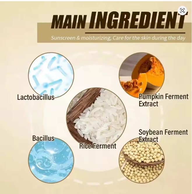Korean Rice Organic Sunscreen SPF50+! 🧴🌞 – HASSHI